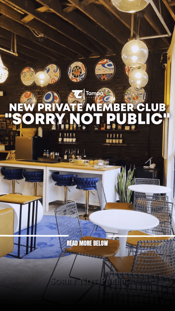 Sorry Not Public: A New Private Member Club Opens in Downtown Tampa ...