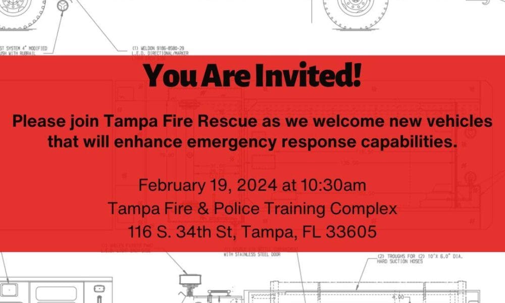 Tampa Fire Rescue Reveals New Emergency Vehicles Aimed At Decreasing ...